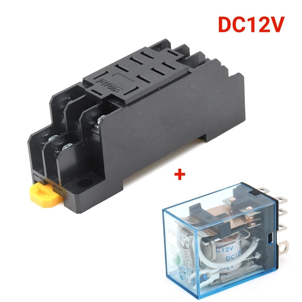 Реле мощности diymore JQX-13F/2Z DC12V