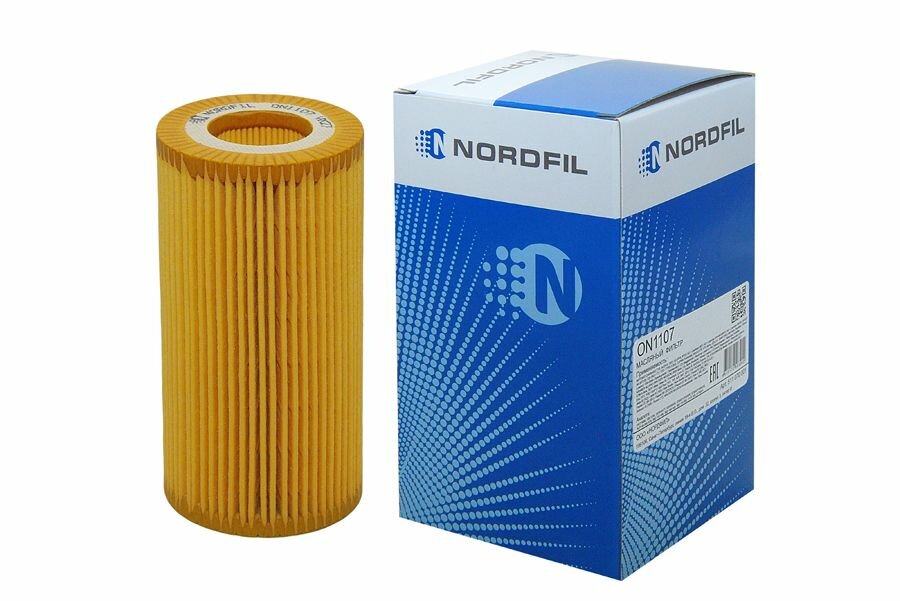 NORDFIL Фильтр масляный AUDI SEAT SKODA VW — фото 1