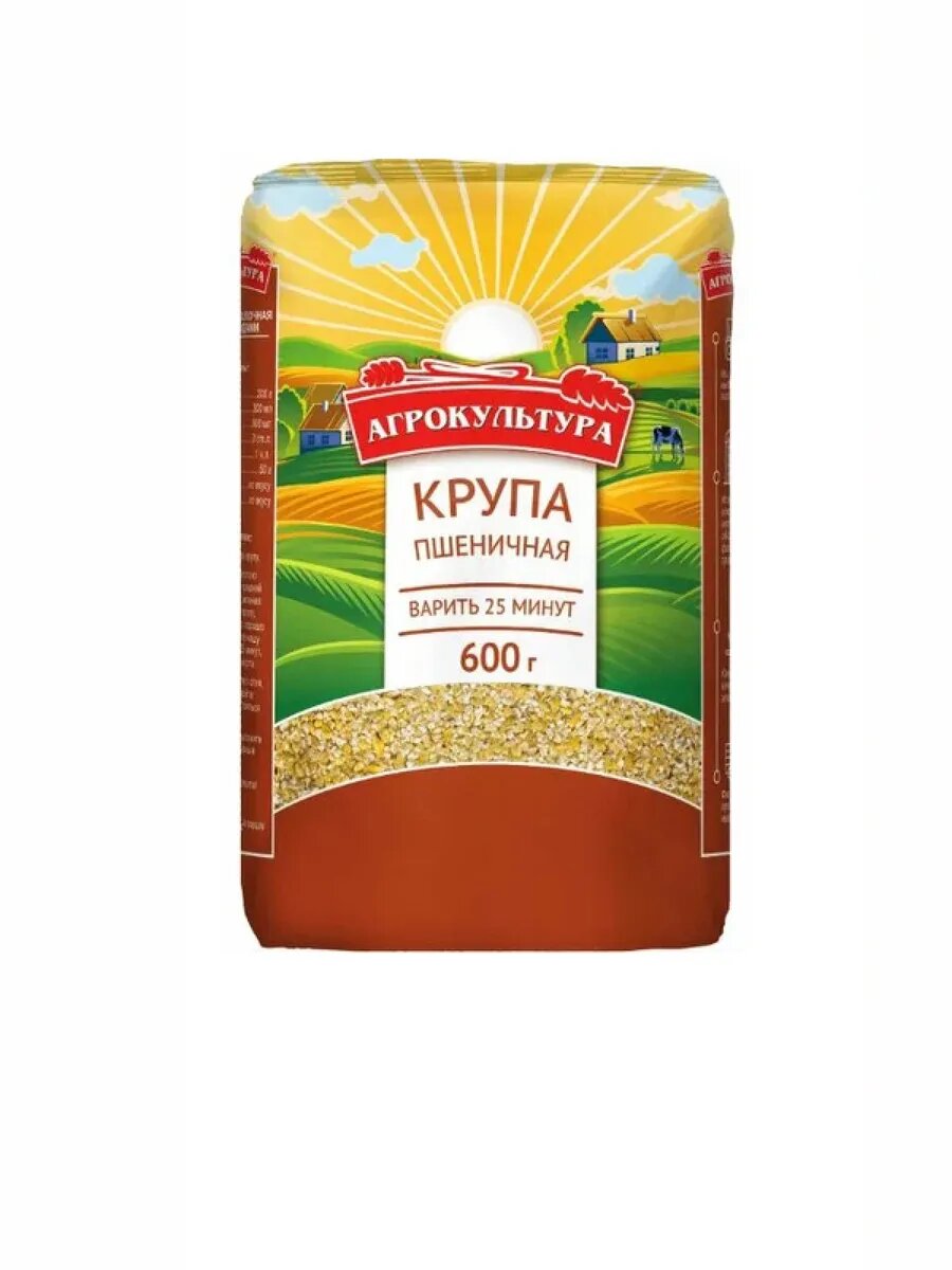 Крупа Агрокультура пшеничная, 600 гр