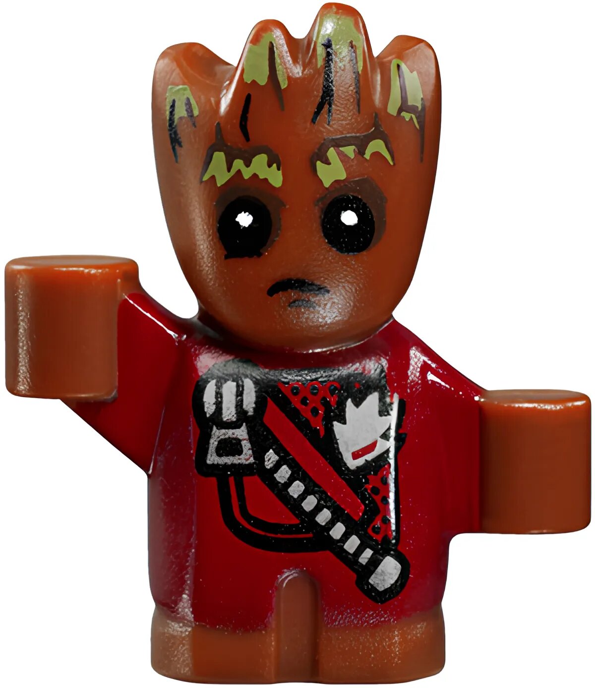 Минифигурка Lego Groot - Baby, Red Outfit with Zipper sh0381 U