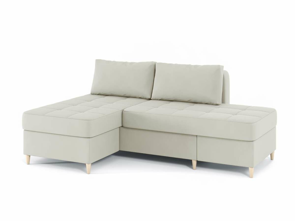 Угловой диван трансформер Оливер 2 Велюр Зара Крим 2