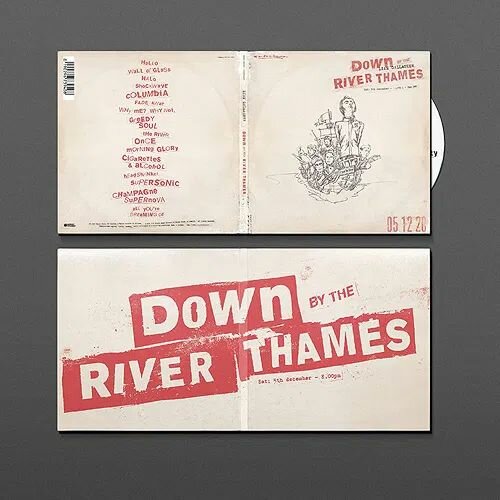 Liam Gallagher: Down By The River Thames (CD), 2021, Digipack Диск Музыкальный