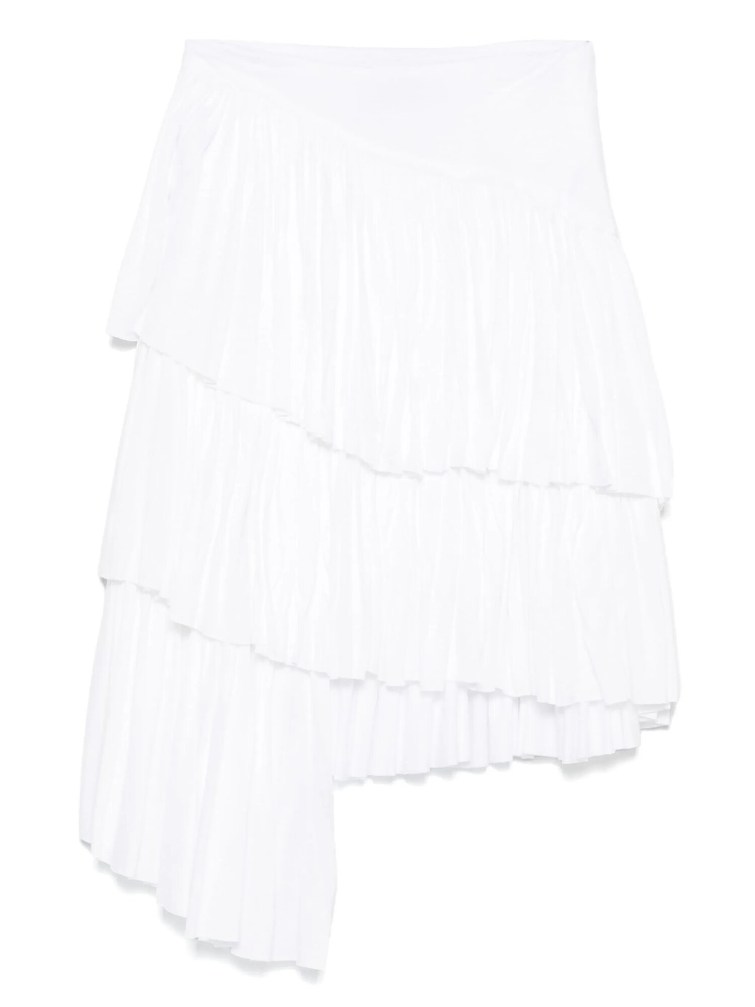Юбка Pleated asymmetric skirt