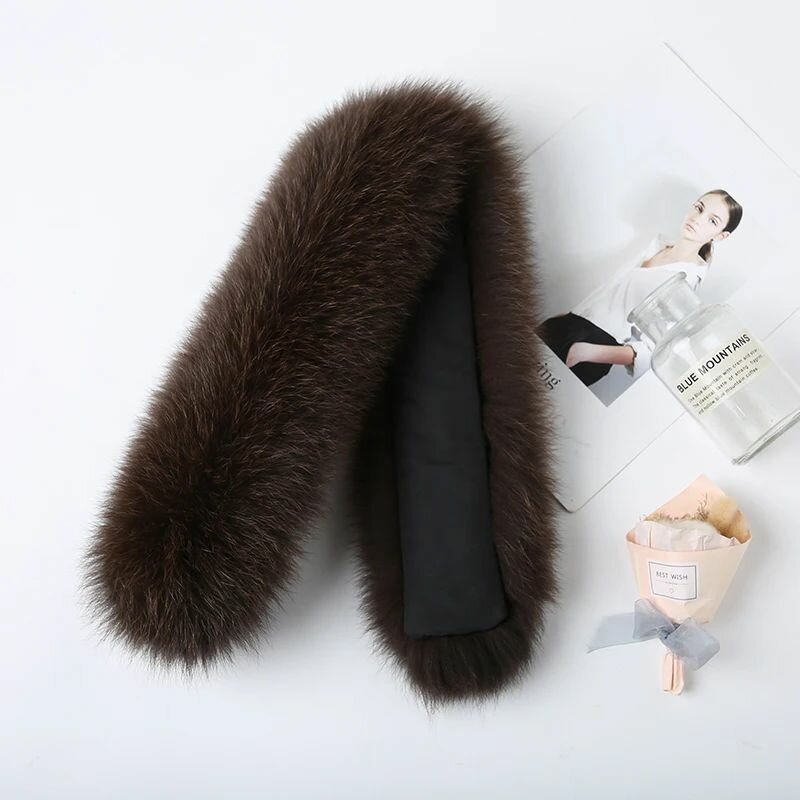 Горжетка LUCKYFUR Шарф из натурального меха лисы Женский зимний аксессуар
