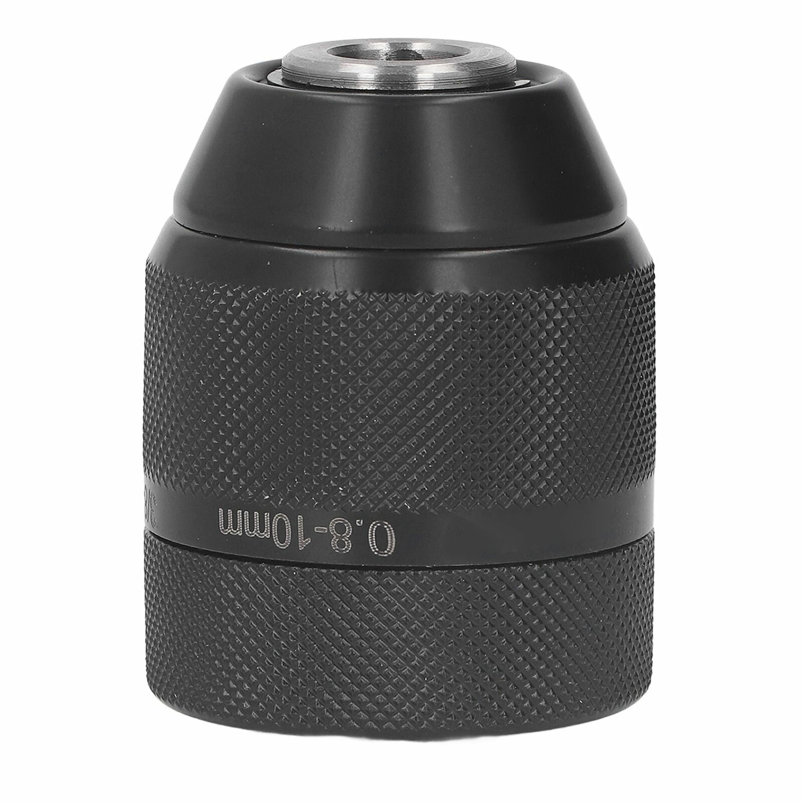 Самозажимной быстрозажимной патрон для дрели с креплением 3/8-24UNF, металлический, диапазон зажима 0,8-10 мм, прочный высокоточный инструмент