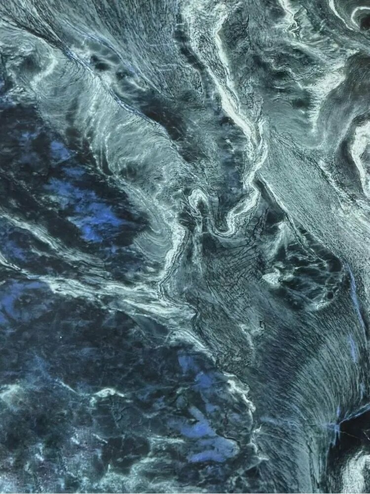 Темно-синий гранит, 60х30 см плитка глянцевая, самоклеящиеся панели для стен, декор для дома на кухню, в ванную 20 шт.