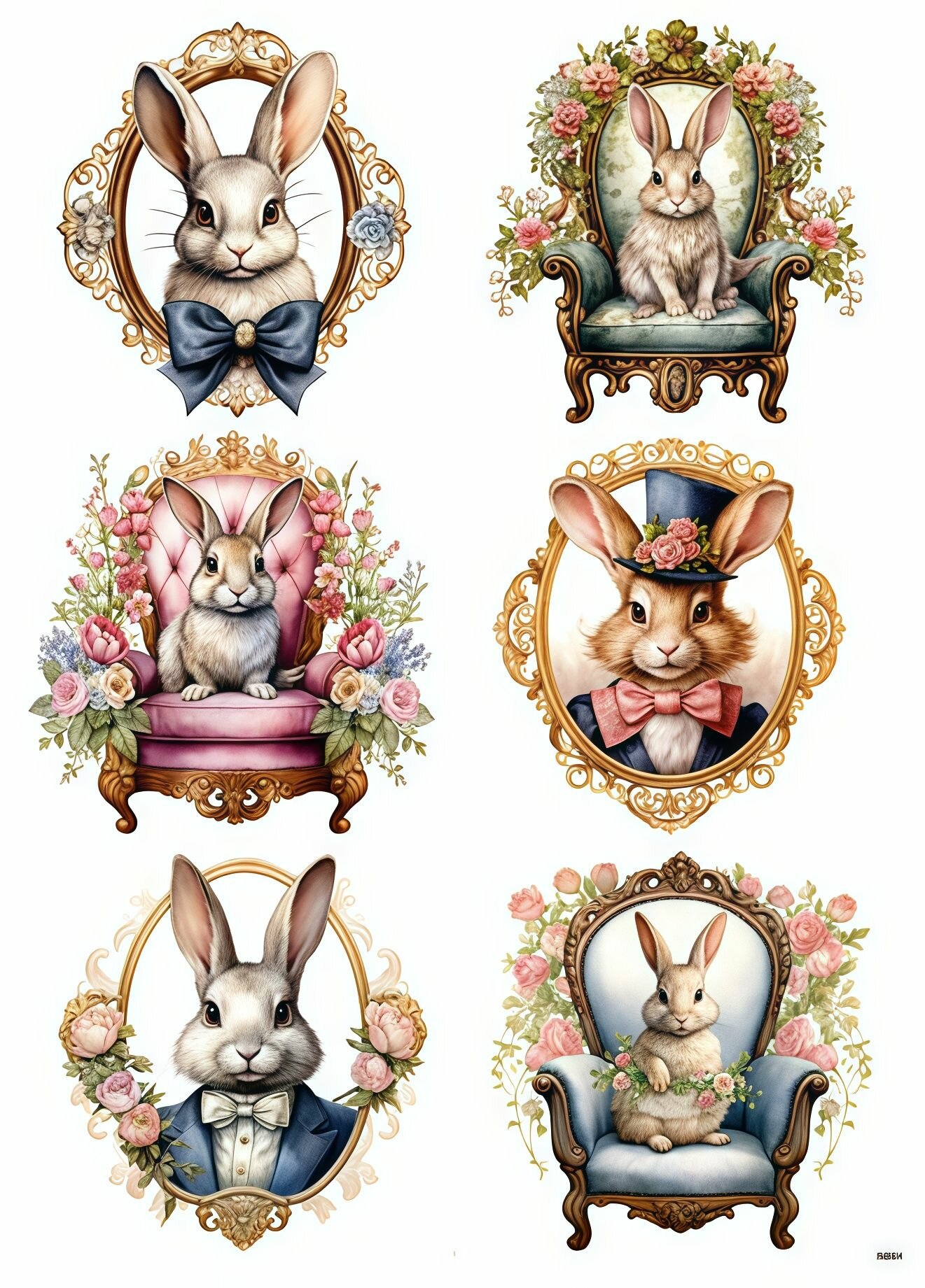 Декупажная карта А4