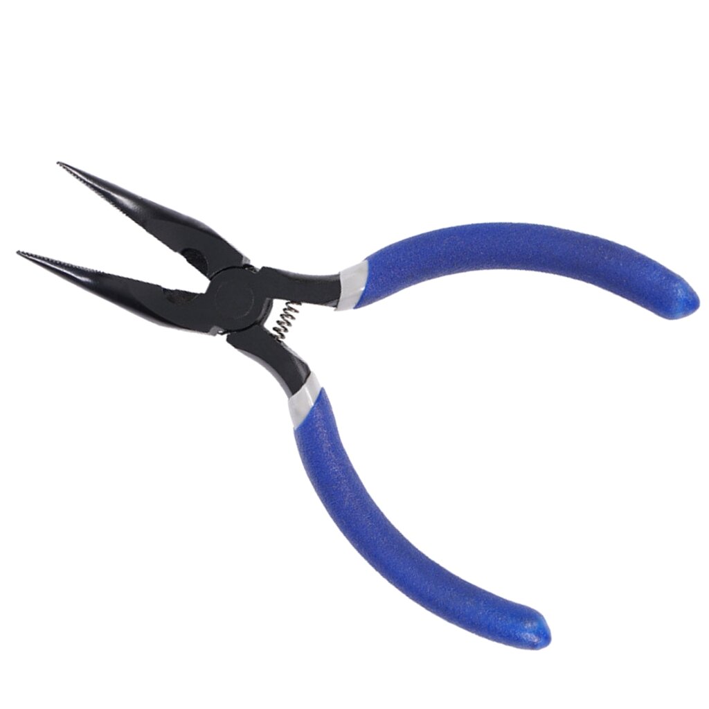 Плоскогубцы для Изготовления Ювелирных изделий Эргономичные Плоскогубцы с Изогнутым Носом Металлические Ювелирные Плоскогубцы для Бисероплетения и Рукоделия Многофункциональные Плоскогубцы