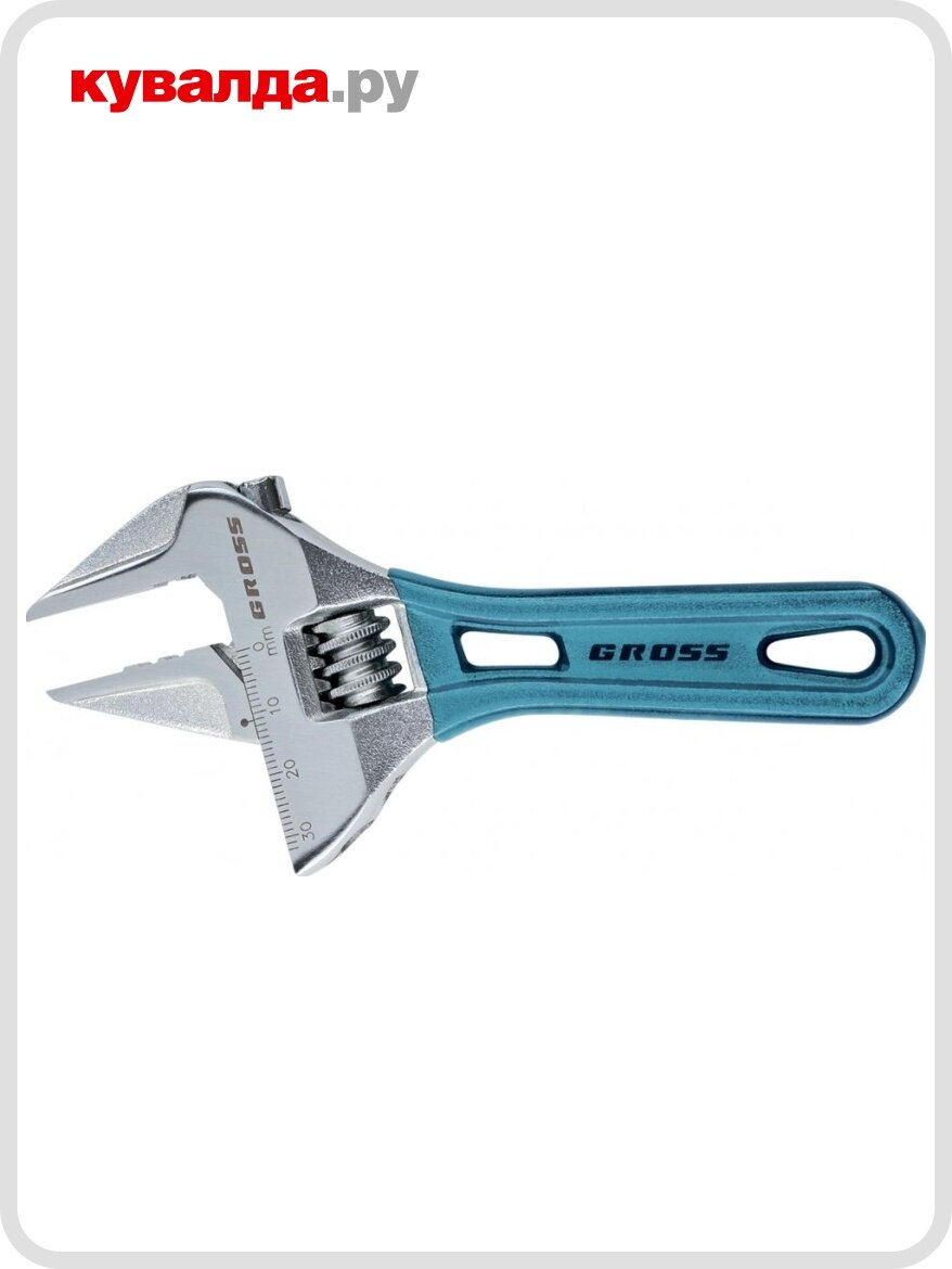 Ключ разводной GROSS 140 мм 15565