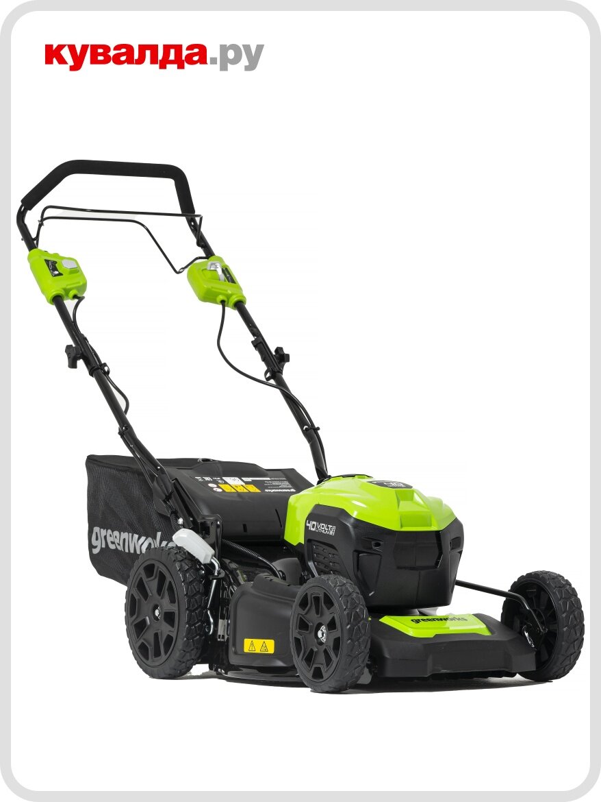 Газонокосилка аккумуляторная GREENWORKS GD40LM46SP 40V, бесщеточная, без АКБ и ЗУ (2506807)