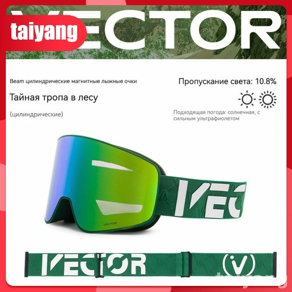 Векторные фирменные очки