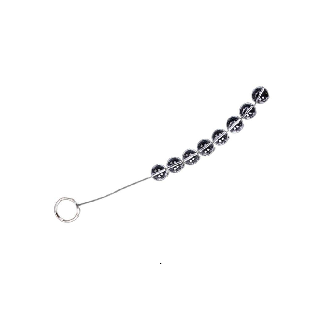 Анальные бусы с массажером простаты и вагинальной пробкой, маленький