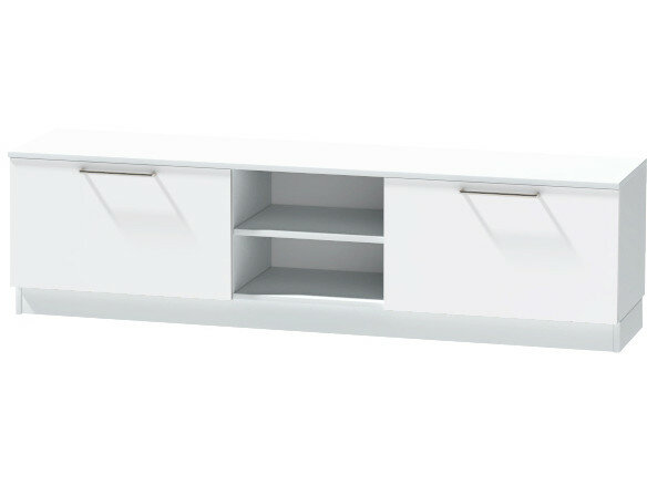 Тумба для ТВ-техники, напольная конструкция, современная - Белый
