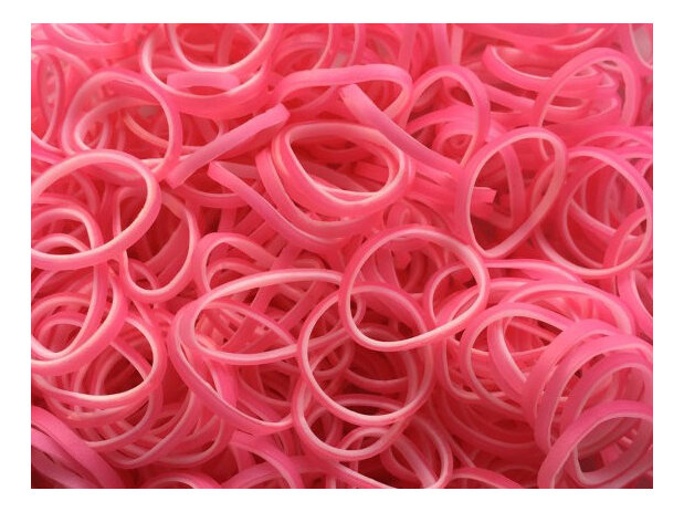 Rainbow Loom Резиночки для плетения браслетов RAINBOW LOOM Пылкий розовый Перламутр B0181