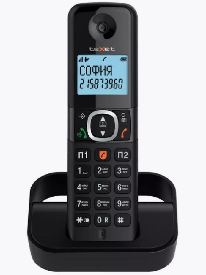 Радиотелефон teXet TX-D5605A Черный