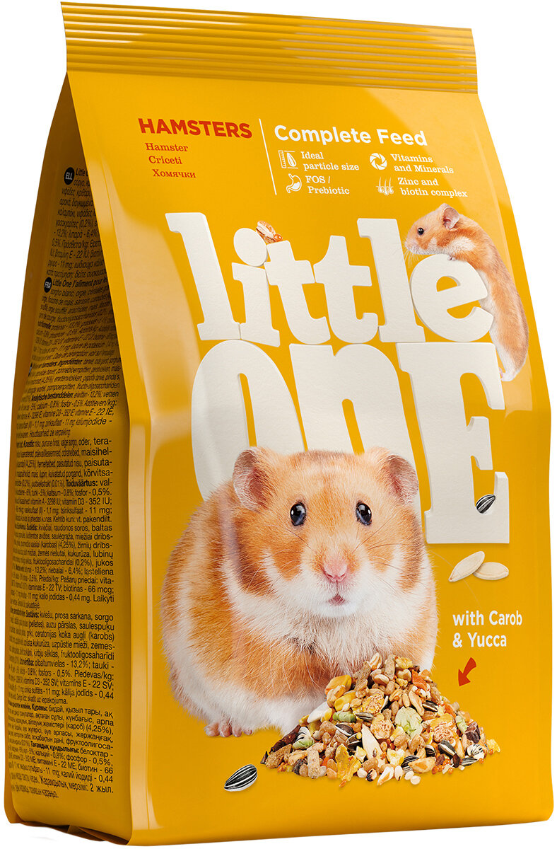 LITTLE ONE HAMSTERS корм для хомяков (900 гр)