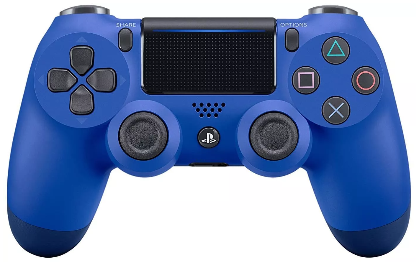 Уценка Геймпад Sony DualShock 4 v2 CUH-ZCT2E, синяя волна, 1 шт.