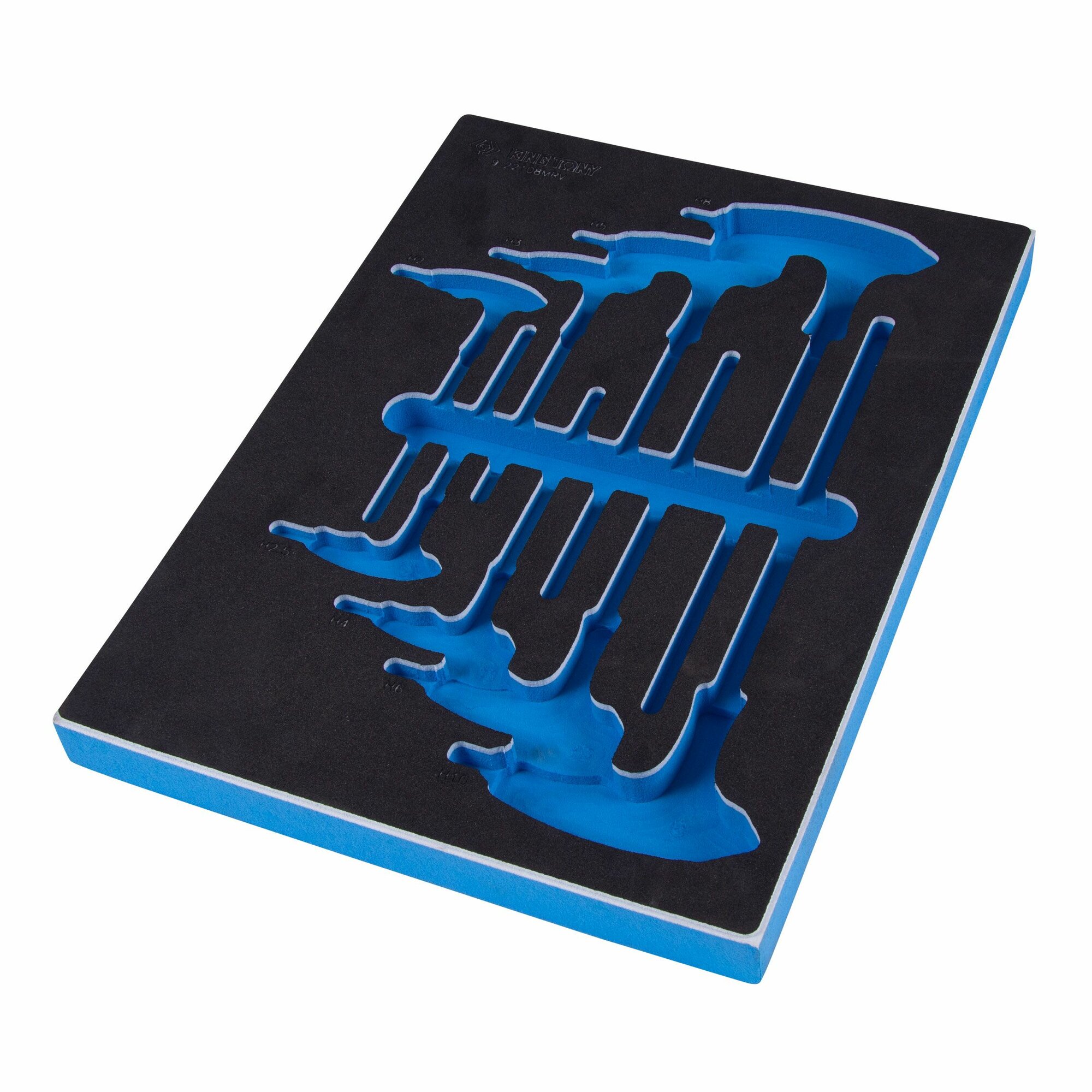 KING TONY Ложемент 85813132B для набора шестигранников L-тип 9-22108MRV, EVA