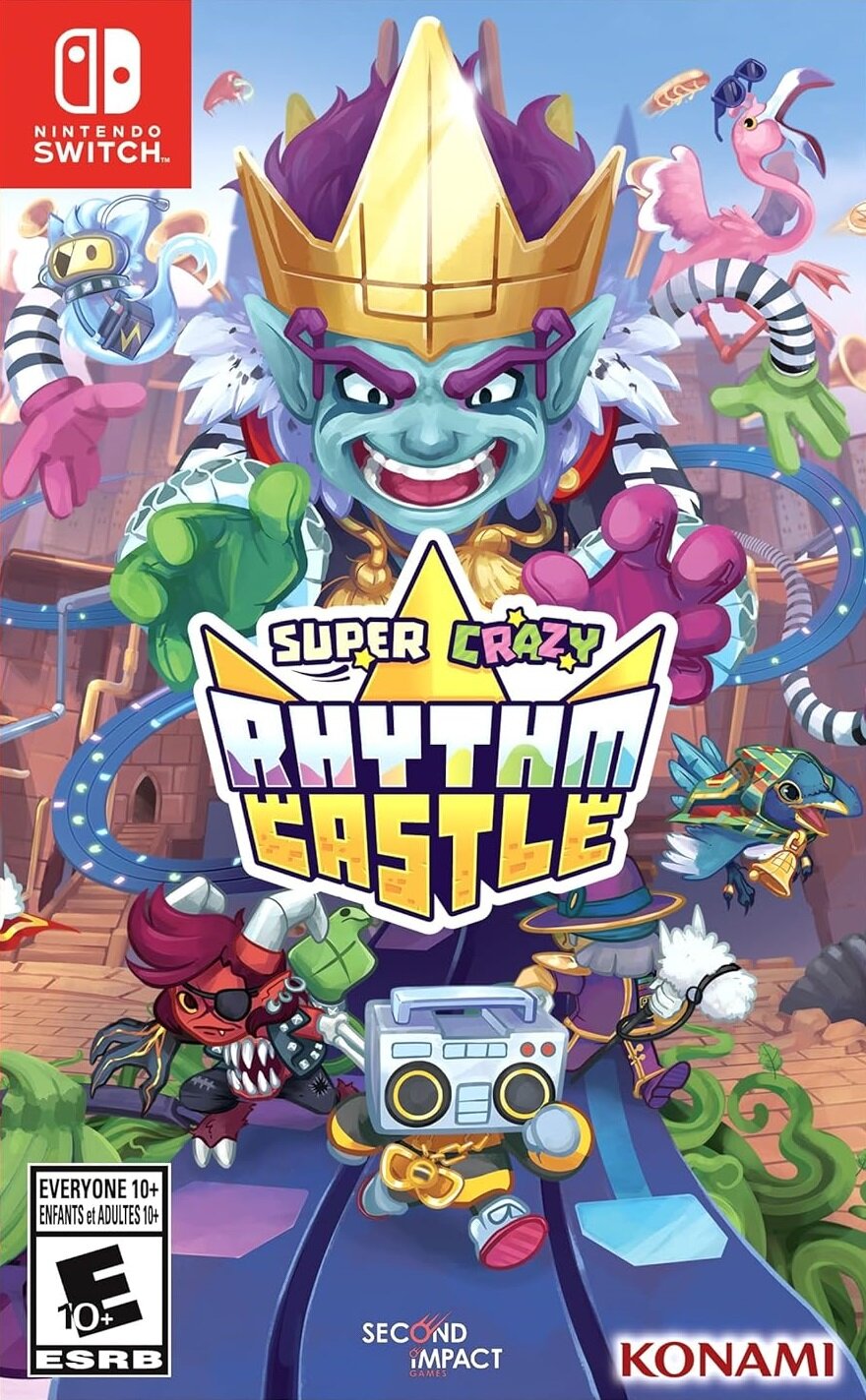 Super Crazy Rhythm Castle Nintendo Switch (русская версия)