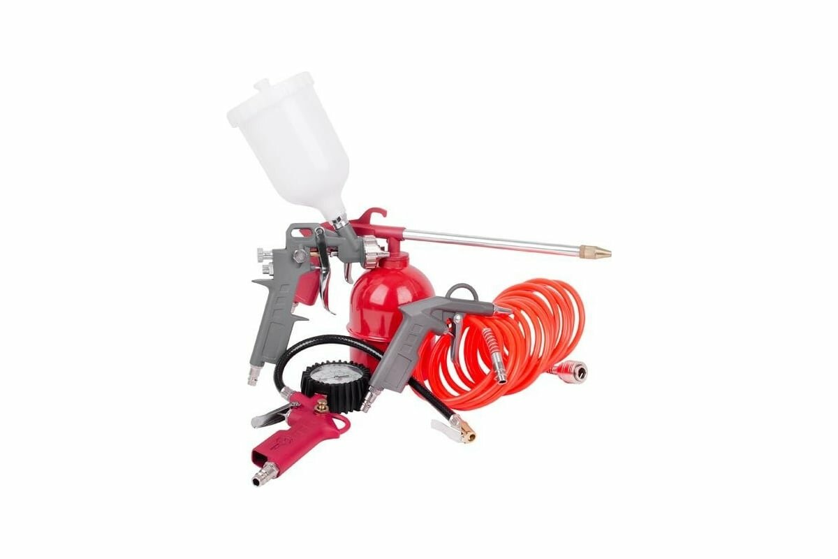 INTERTOOL Набор покрасочный пневматический 5 ед PT-1501