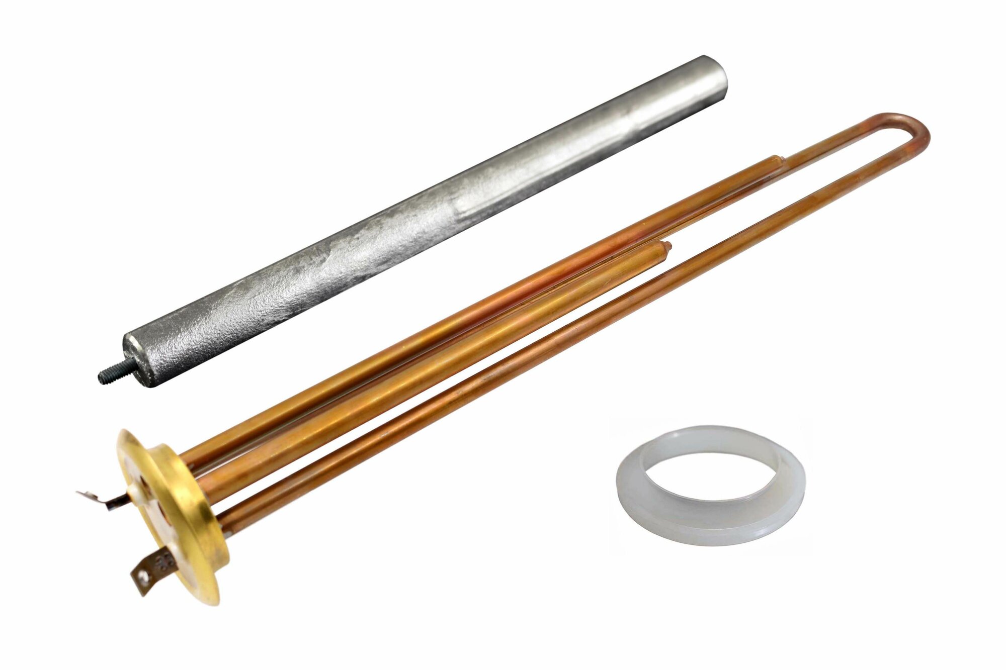 ТЭН для водонагревателя Thermex, Timberk, ATT, Monlan, Etalon 2000W RF IB prеmium c прокладкой и анодом