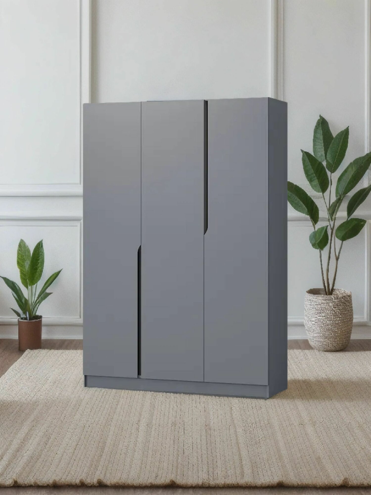 Шкаф распашной Гермес 1,5 Графит