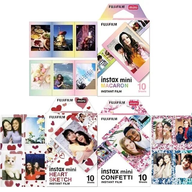 FUJIFILM Instax Mini пленка Macaron 10 листов