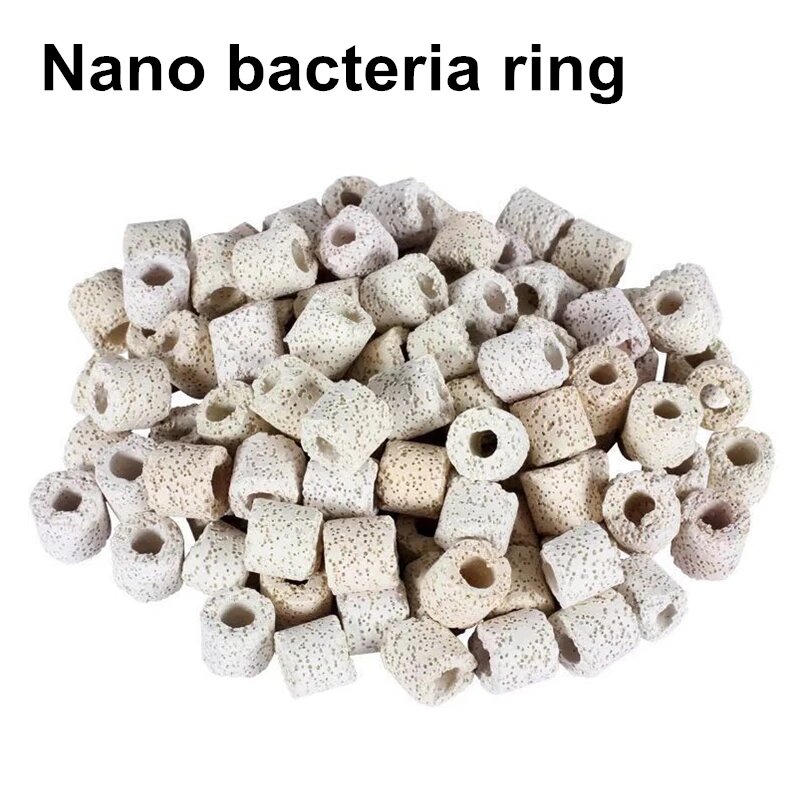 MEANGOOD керамические биологические кольца для аквариума Белый, 500g, nano bacteria ring