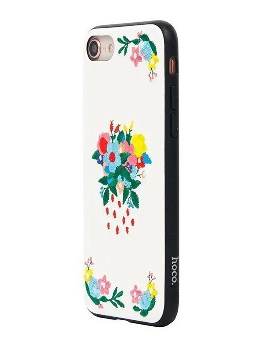 Чехол HOCO для iPhone 7/8 4,7', термопластичный полиуретан(цветы)