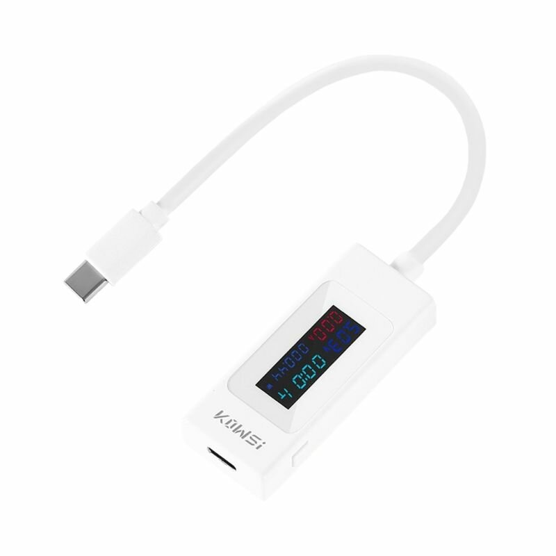 Тестер USB-тока и напряжения KWS-065C-белый
