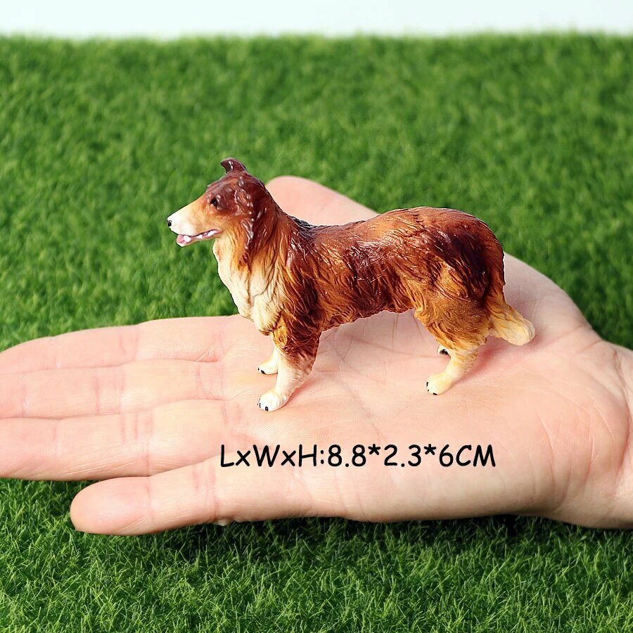 Лабрадор Пудель Ротвейлер Бона Бигль Собака Фигурки Животных Фигурки Игрушки Развивающие Детские Подарки Коллекционная Домашний Декор Игра