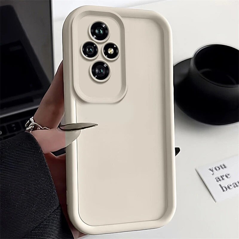 Чехол для Honor 200 Pro White, матовый