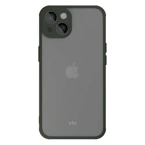 Чехол (клип-кейс) VLP VLP-PC21-61DG, для Apple iPhone 13, темно-зеленый