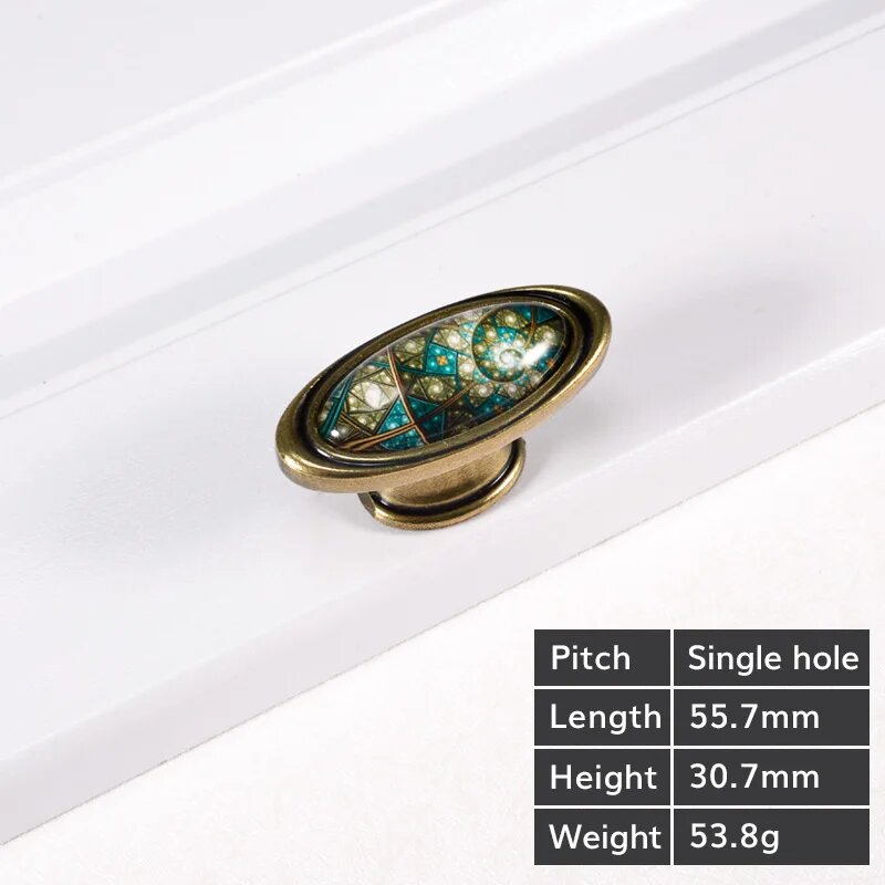 Ручки для шкафов Smernit бронзовые цинковые A