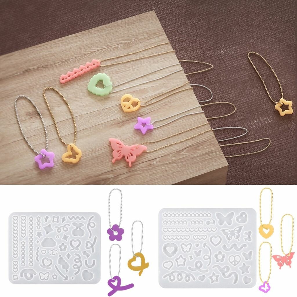 Diy crystal epoxy quicksand маленькие аксессуары из эпоксидной смолы силиконовая форма 2364-тип 2