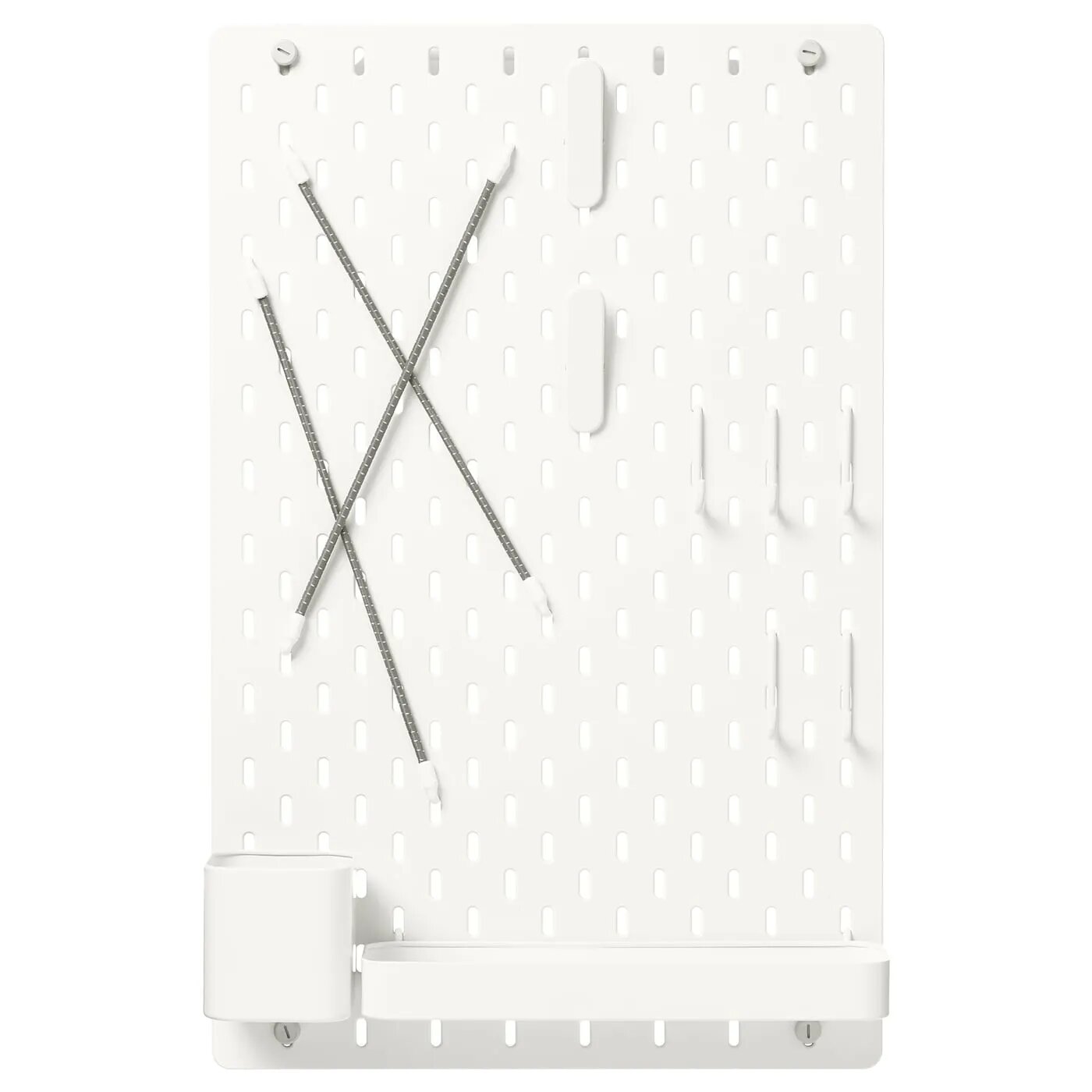 SKADIS IKEA 392.165.89 Комбинация перфорированных досок 36x56 см белый