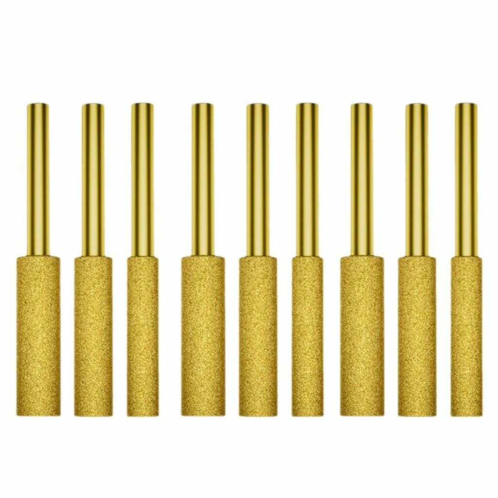 Цепи для бензопил с алмазным напылением 4мм/4.8мм/5.5мм - 9 шт.