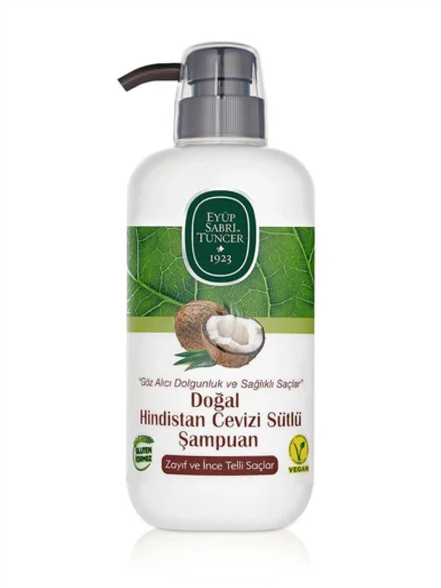 Eyup Sabri Tuncer Natural Coconut Oil Shampoo шампунь 600 мл
