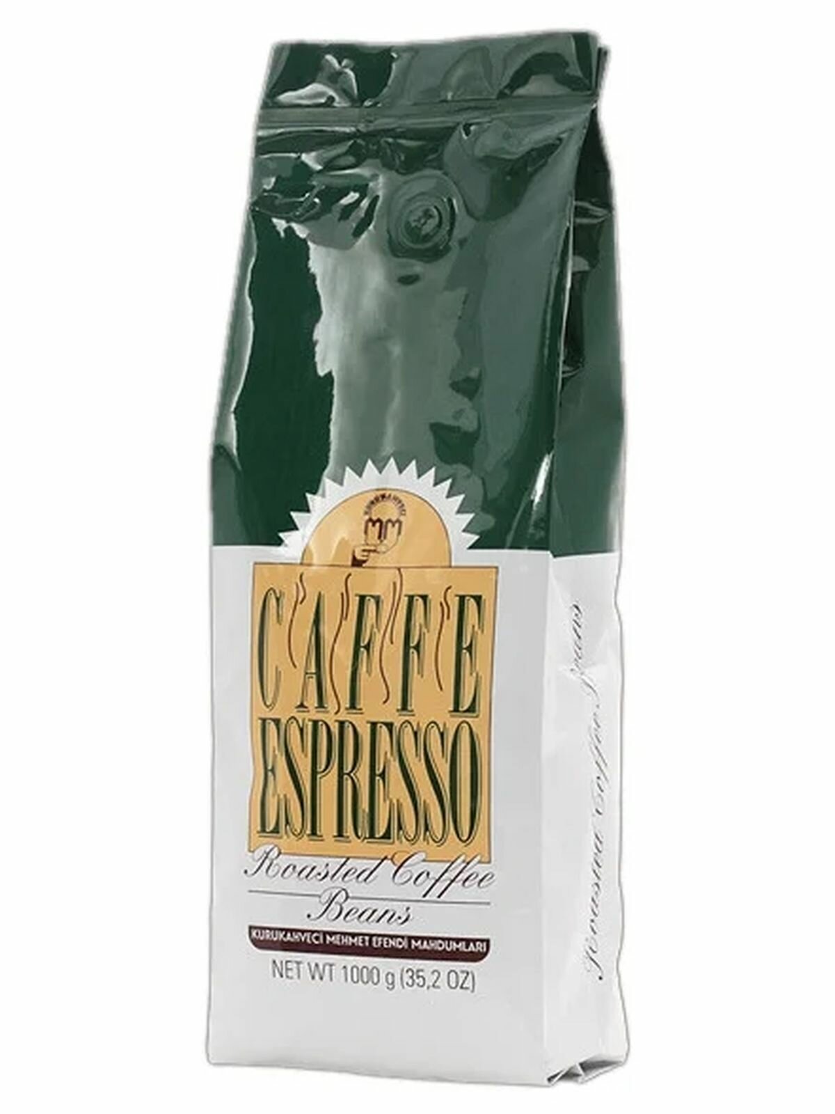 Кофе турецкий в зернах Mehmet Efendi 1000 гр, Caffe Espresso