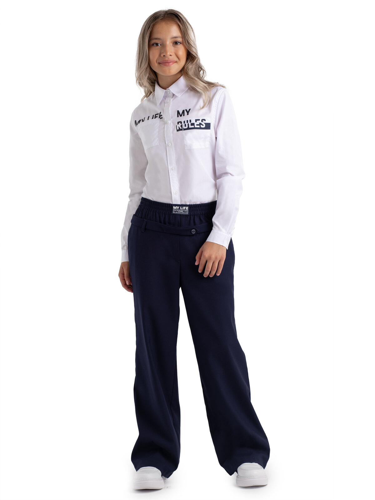 Брюки школьные