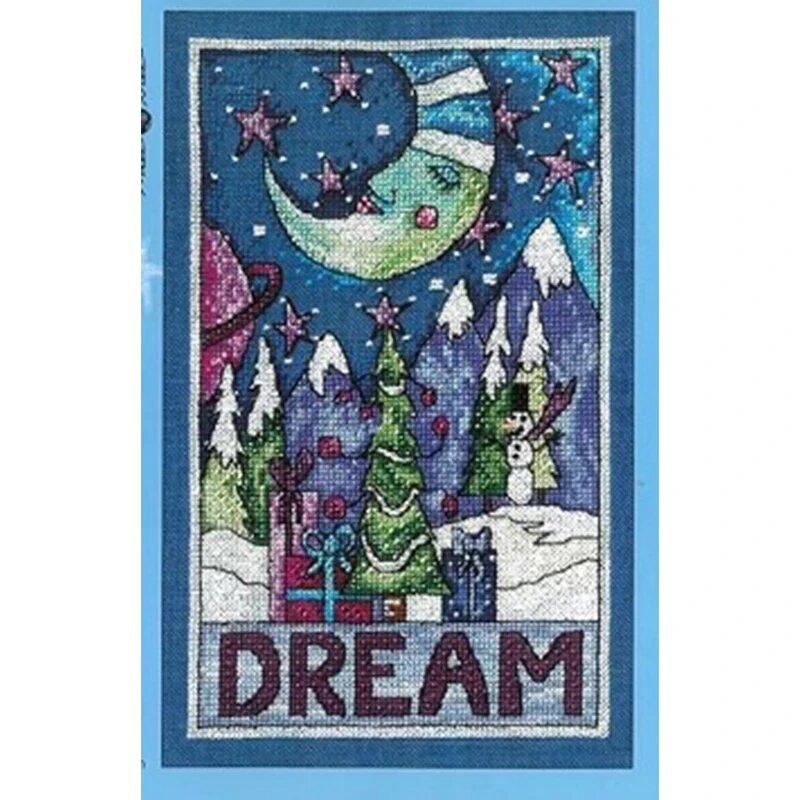 Набор для вышивки крестом XIUSPRING, белая канва, хлопок 14ct white