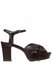 Босоножки JIMMY CHOO Heloise 80, размер 41.5, коричневый