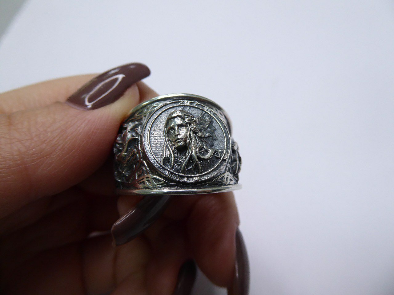 Печатка, серебро, 925 проба