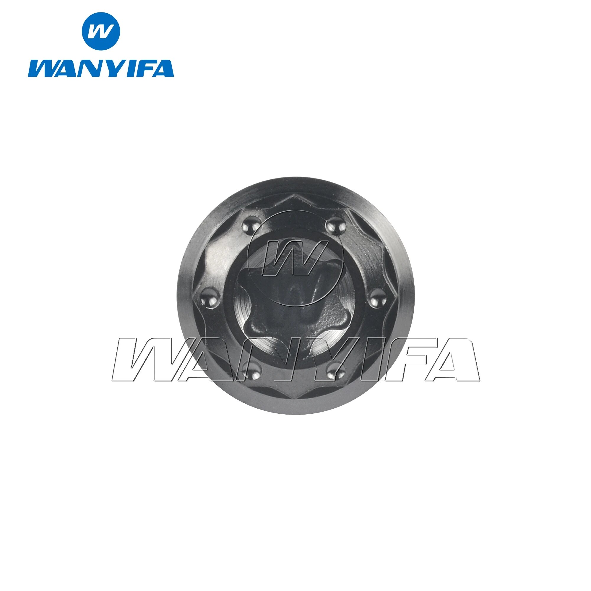 Черный титановый болт Wanyifa M8x20 мм