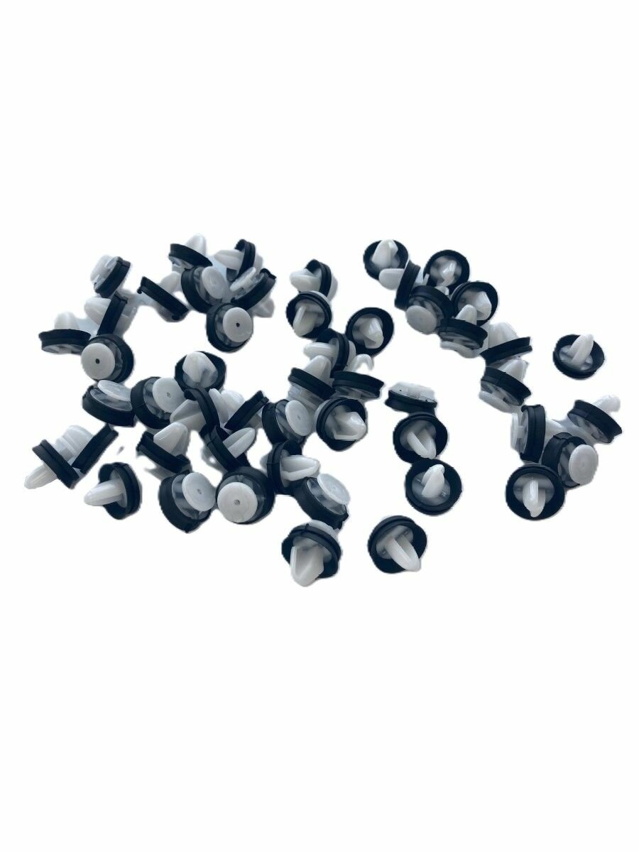 Пистон (клипса) обшивки двери LADA Vesta, Granta, XRAY / Рено Логан 2, Сандеро 2, к-т 50 шт