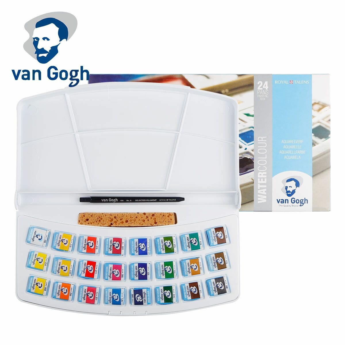 Краски акварельные