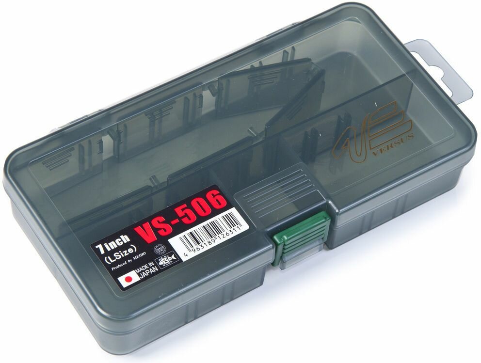 Коробка для приманок Versus MEIHO VS-506 # Black (183 x 103 x 34мм)