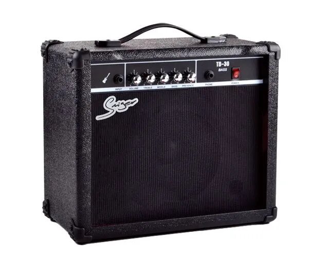 Басовый комбоусилитель, 30Вт/8", черный, Smiger