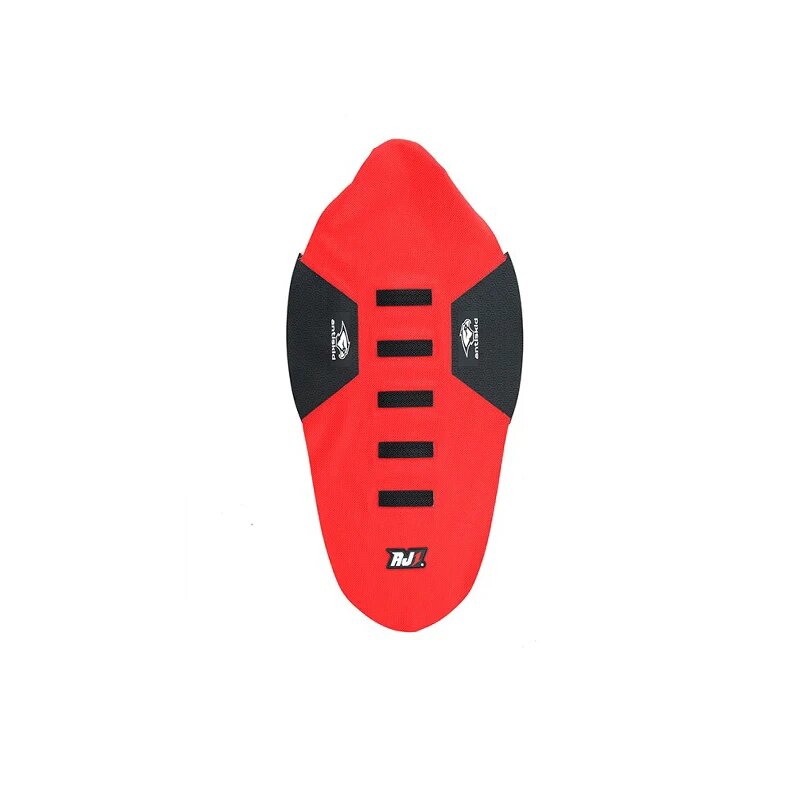 Новый чехол на сиденье мотоцикла, противоскользящий, устойчивый к износу, для Honda Красный, красный