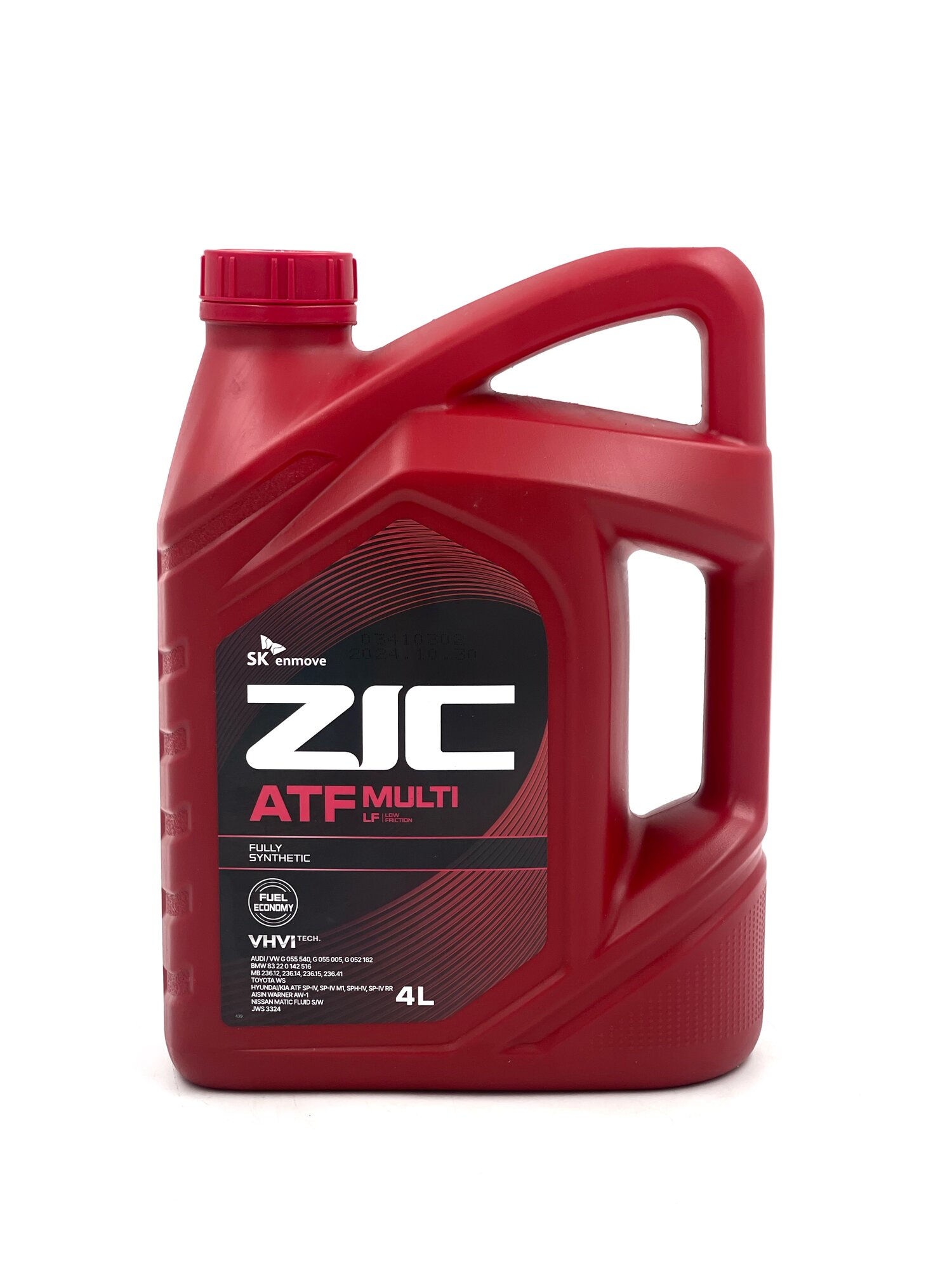 Масло трансмиссионное ZIC ATF Multi LF VHVI , синтетическое, 4 литра